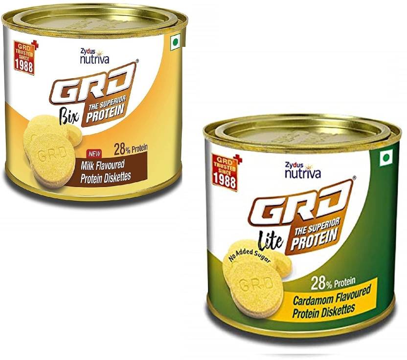 GRD Milk protein biscuits 250g & Lite Cardamom Nutrient-rich protein ...