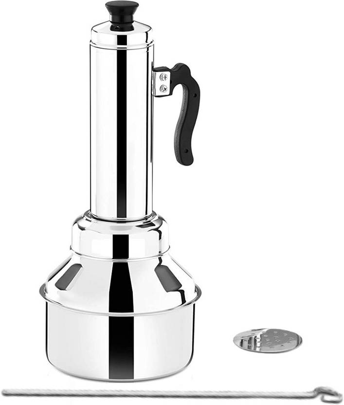 PGD Diamond Puttu Maker Set of Puttu kudam, Tubular Kuzhal, Steamer ...