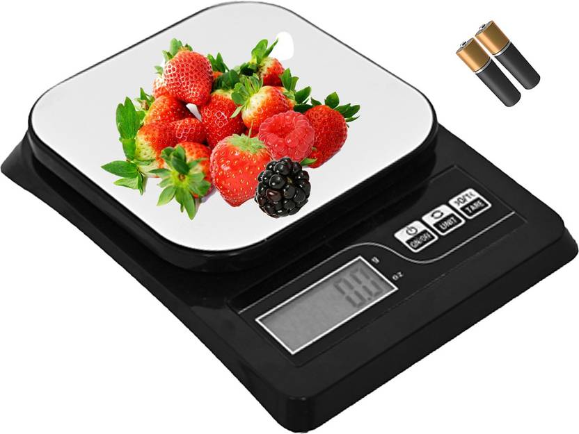 Qozent Kitchen Weight Machine- Electronic Digital 1Gram-10 Kg Weight ...
