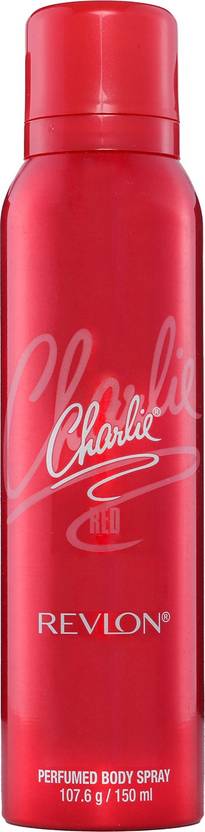 Revlon Charlie Perfumed Body Spray For Men & Women- Red Body Spray ...