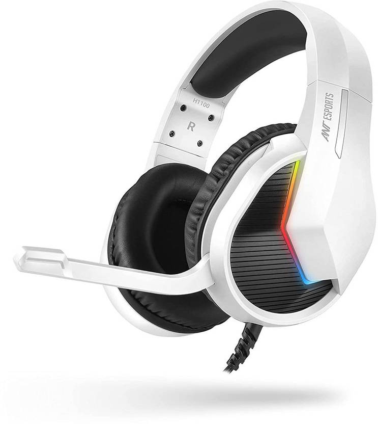 Ant Esports H1100 Pro RGB Gaming Headset for PC/PS4/PS5/Xbox One ...