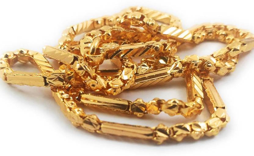 bfj One Gram Gold Chain Thali Mangalya Chain for Women(Pack of 1 ...