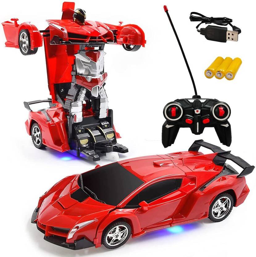 Wembley Toys Transformer RC Car Robot, Remote Control Car Independent 2 ...
