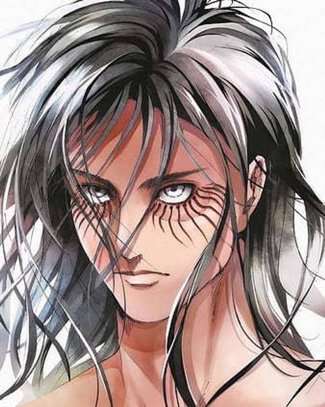 Tatakae Attack On Titan Eren Shingeki No Kyojin Matte Finish Poster ...