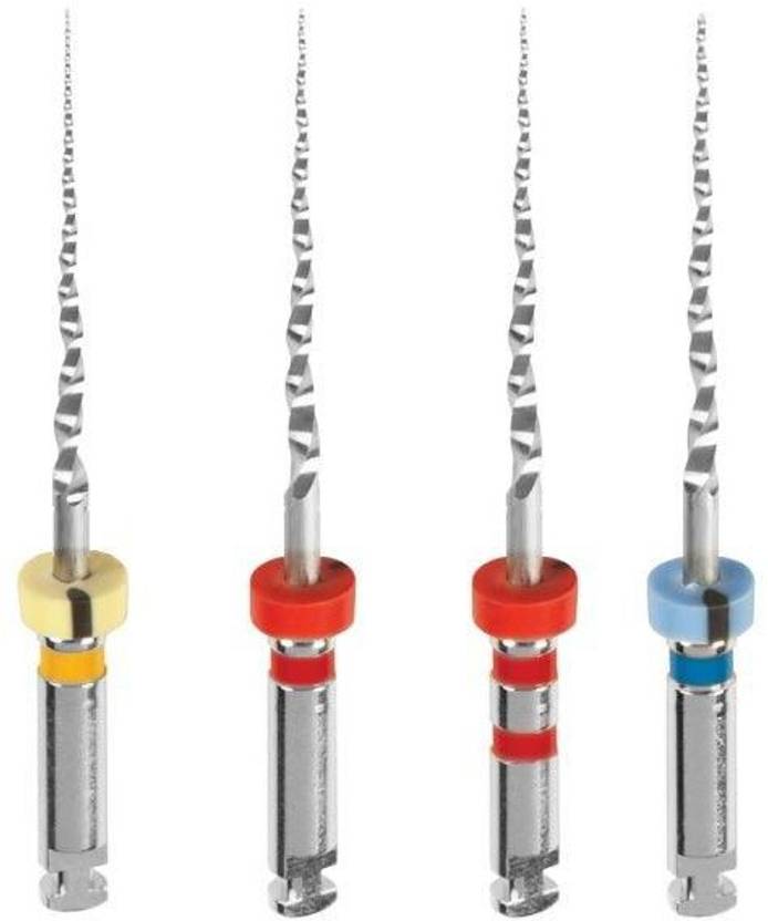 Waldent Pedo-Flex Files For Kids #16mm Assorted (Pack of 4) Dental ...
