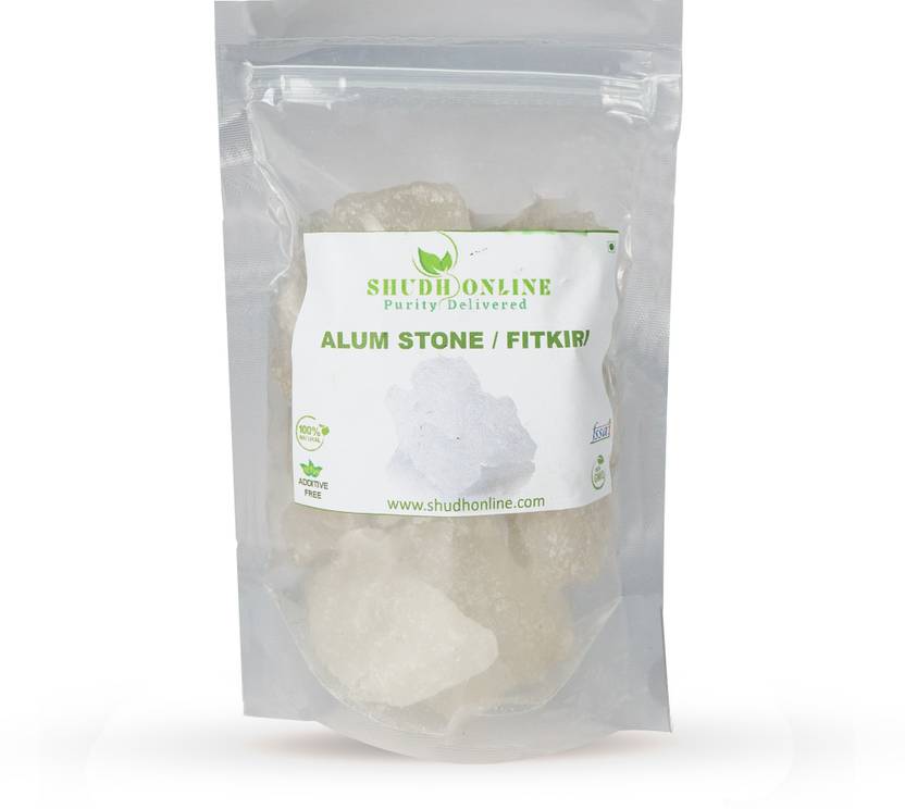 Shudh Online Alum Stone, Fitkari Stone, Fitkiri Block (1 Kg), Fitakri ...