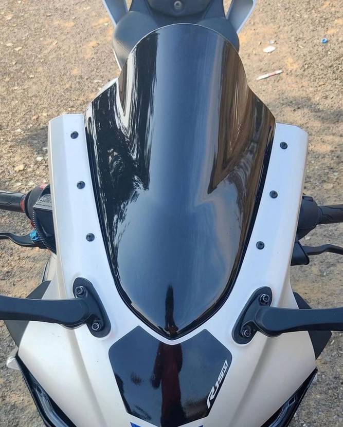 Auto MT Visor Bubble DB Visor for Yamaha R15 V4 R15M Polycarbonate ...