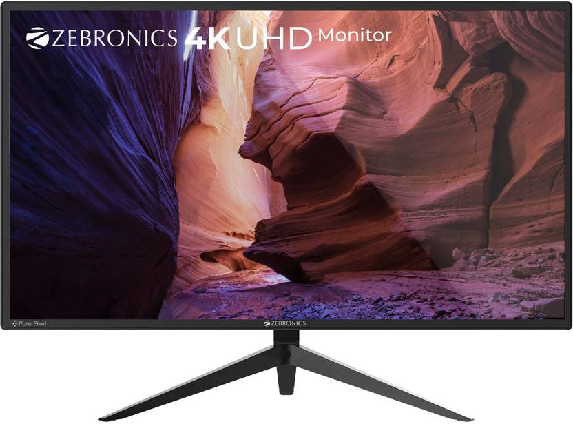 ZEBRONICS 71.12 cm (28 inch) 4K Ultra HD LED Backlit Monitor (ZEB ...