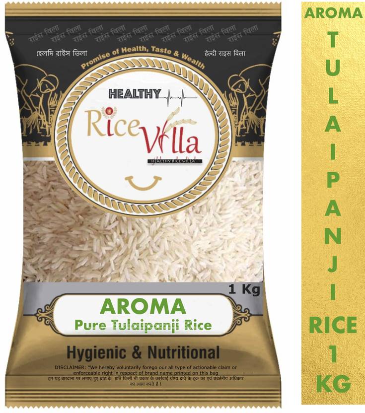 Healthy Rice Villa Aroma Pure Tulaipanji Rice 1Kg Tulaipanji Rice ...