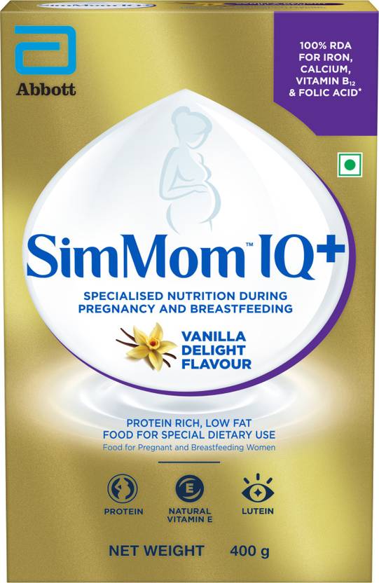 Simmom IQ Plus Maternal with DHA Health Nutrition Drink Price in India ...