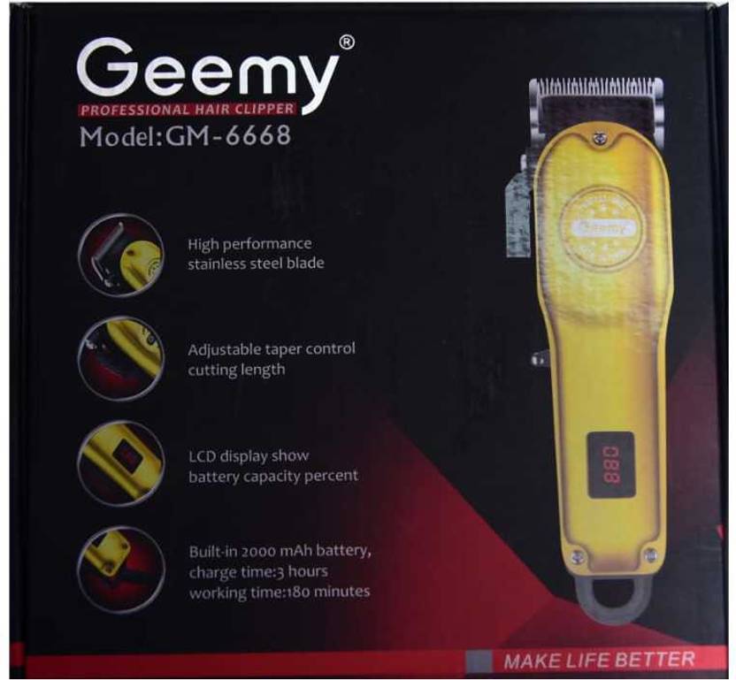 Gemmy Corded hair trimmer model - GM - 6668 Runtime: 45 min Trimmer for ...