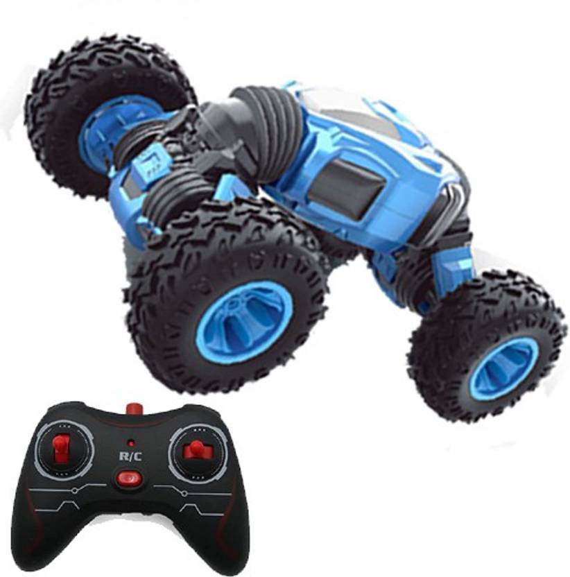 Toyvala Radiant 4*4-Wheel Drive Double-Sided 2.4Ghz RC Stunt Car Toy ...