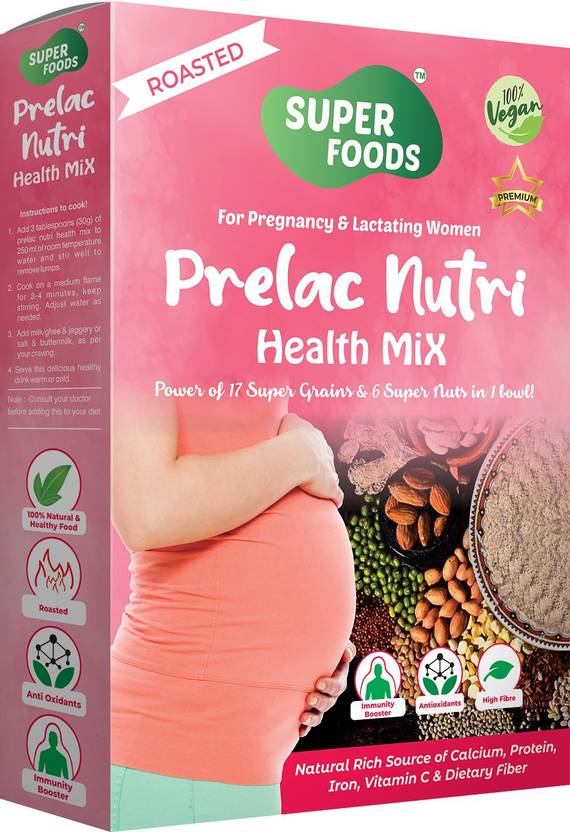 Super Foods Prelac Nutri Health Mix - For Pregnant & Lactating Women ...