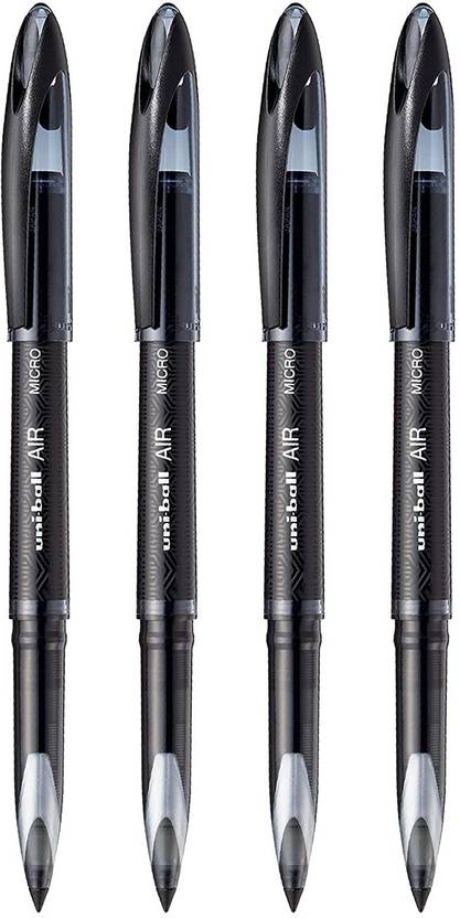 Osilor Uniball Air Micro Pen, Set of 4 - Black (UBA 188 M) Ball Pen ...