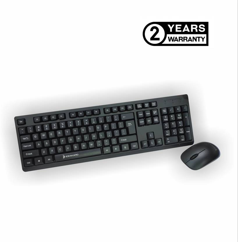 Ideakard X1850 Wireless Keyboard and Mouse Combo Wireless Multi-device ...