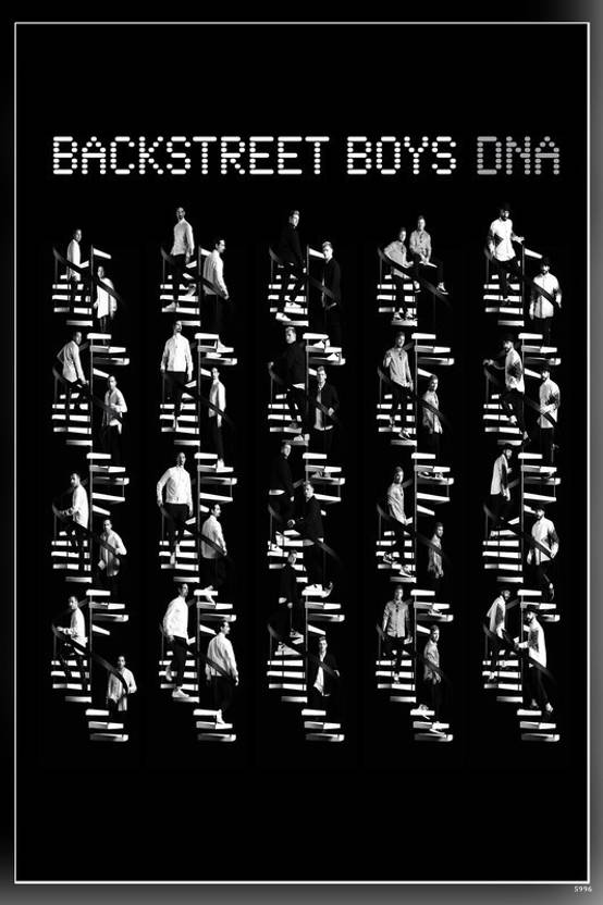 Backstreet Boys Dna Rare Album Cover Matte Finish Poster Paper Print ...