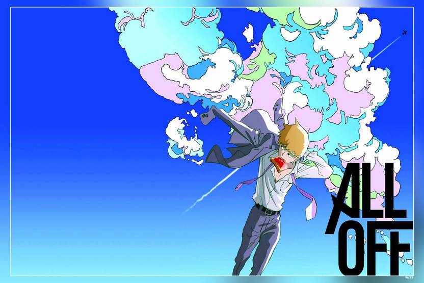 Mob Psycho Arataka Reigen Anime Matte Finish Poster Paper Print - Art ...