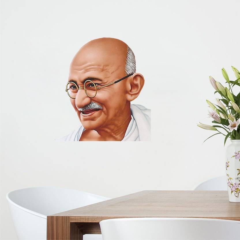 Decoration Designs 50 cm Wall Decals ' mahatma gandhi ' Wall Stickers ...