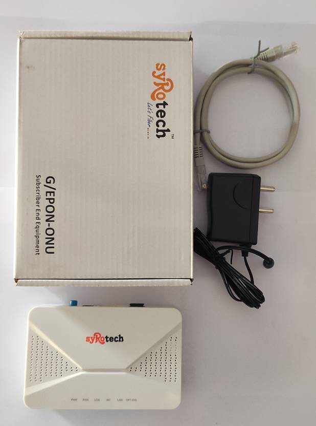 Syrotech SY-GPON-1000R-DONT XPON ONU Router 0 GHz 1000 Mbps Wifi Speed ...