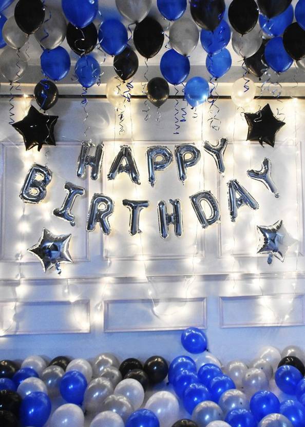 Balloon You Silver Birthday Decorations Kit Happy Birthday Balloons balloon-you-silver-birthday-decorations-kit-happy-birthday-balloons