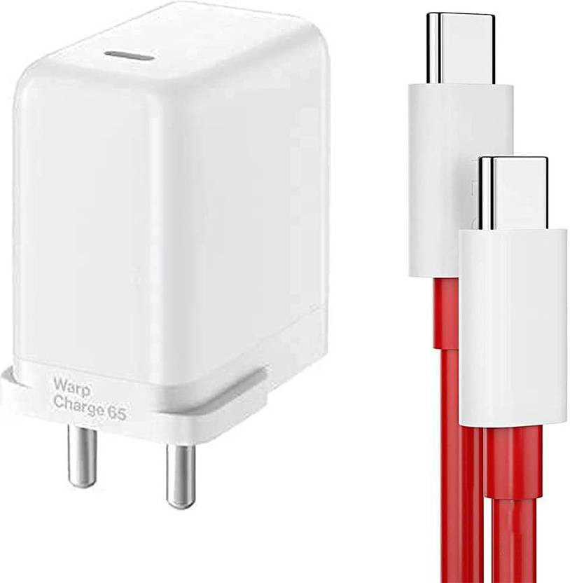 OnePlus 65 W 6 A Wall Charger for Mobile with Detachable Cable ...