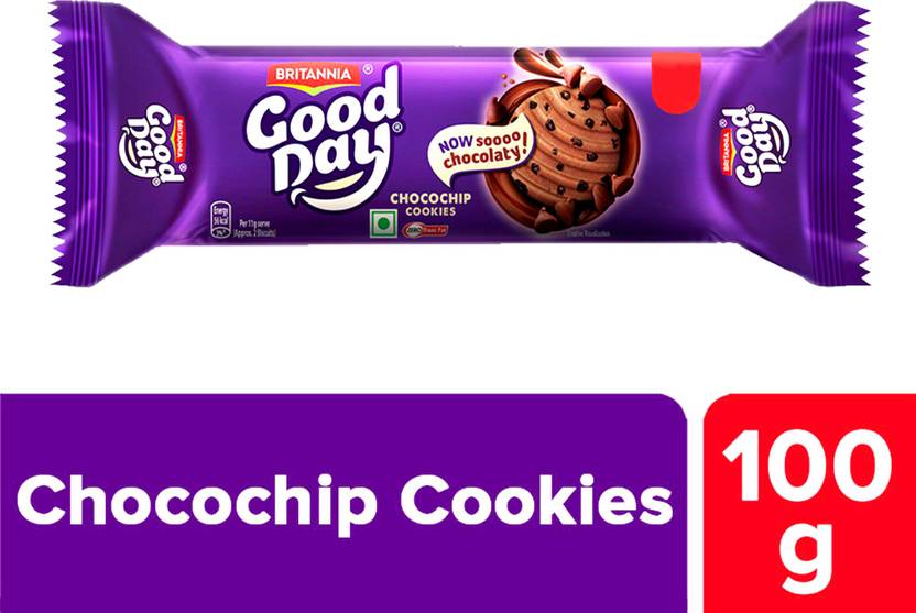 BRITANNIA Good Day Choco Chip Cookies Price in India - Buy BRITANNIA ...