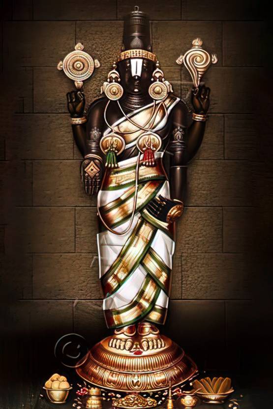 God Tirupati Balaji Lord Venkateswara swamy hindu Religious Vinyl ...