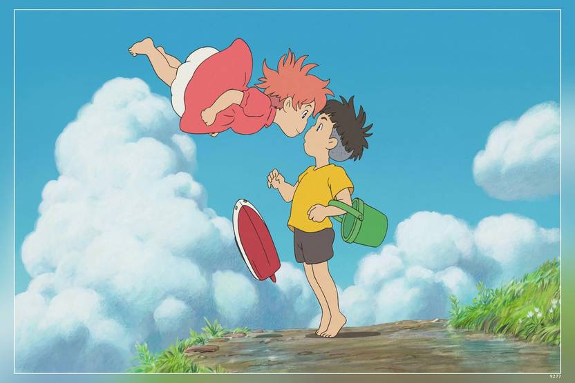 Ponyo Movie Ponyo Studio Ghibli Anime Boys Matte Finish Poster Paper ...
