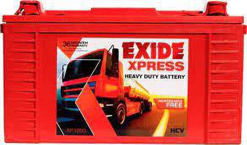 EXIDE XP1000 100 Ah Battery for All Vehicles Price in India - Buy EXIDE ...