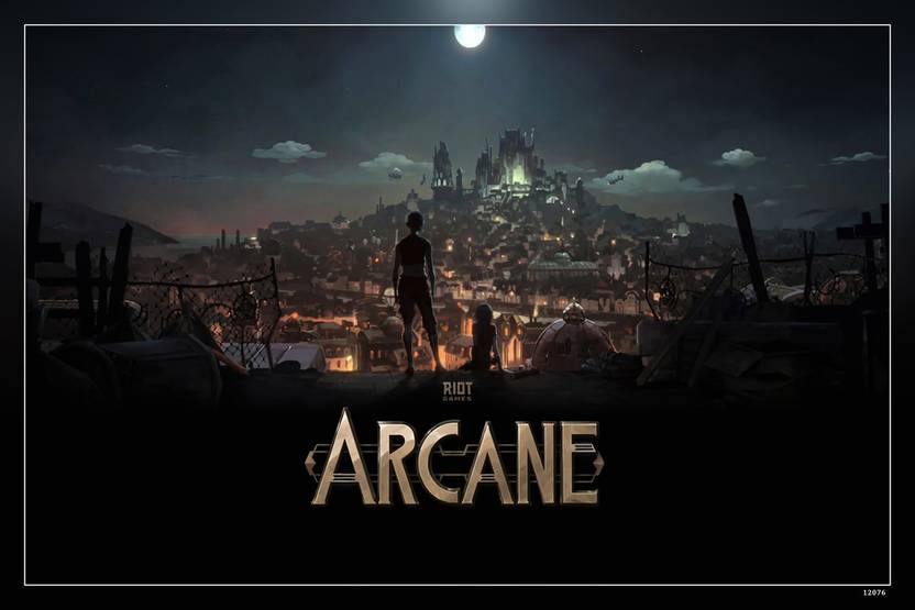 Arcane Animated Tv Series Matte Finish Poster Paper Print - Animation ...