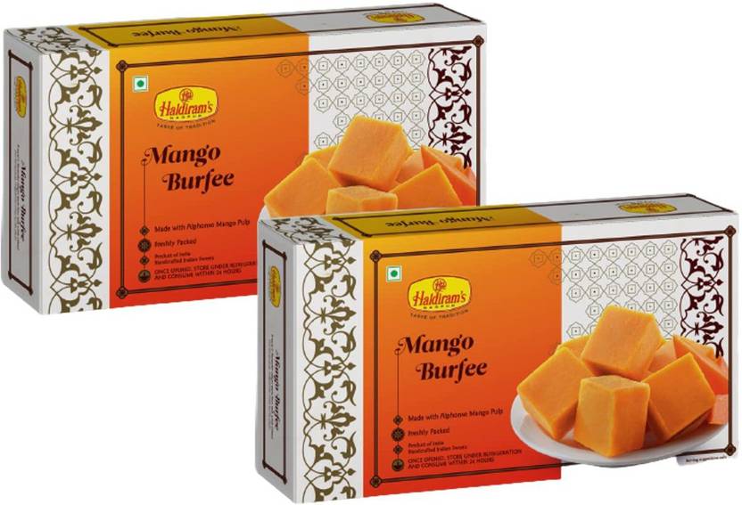 Haldiram's Nagpur Mango Burfee (Pack of 2) Box Price in India - Buy ...