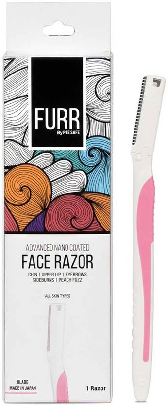 FURR By Pee Safe Face Razor For Women | For Eyebrows, Upper Lip ...