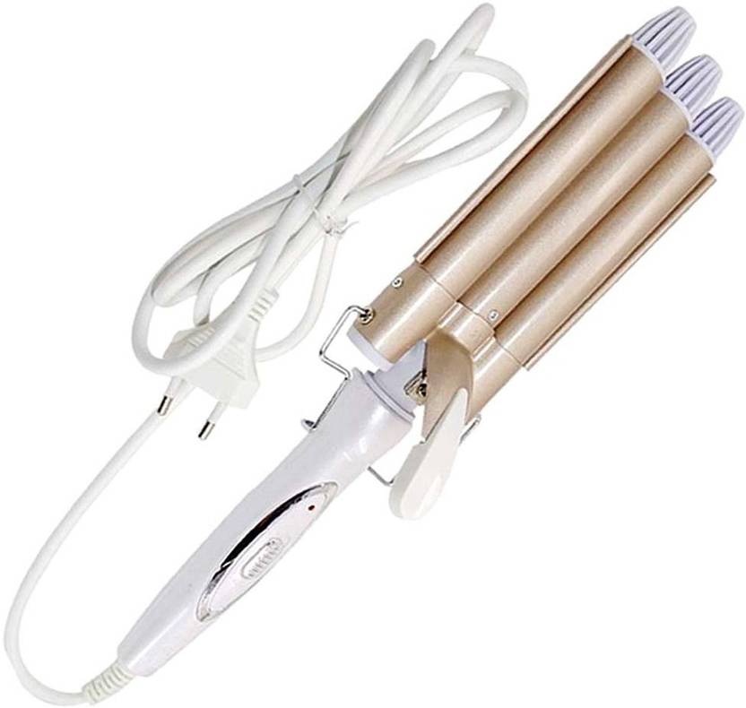 DCFV New Professional Electric Triple Barrel Hair Curler Electric Hair ...