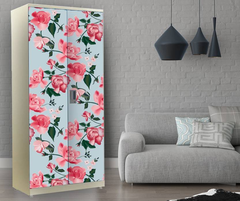 digital print world 213.36 cm Almirah Sticker for Almirah/Wardrobe Self ...