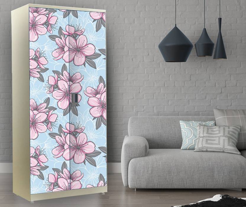 digital print world 213.36 cm Almirah Sticker for Almirah/Wardrobe Self ...