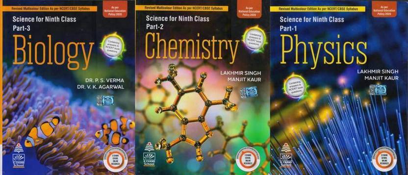 Science For Ninth Class Part I Physics Chemistry Biology Class 9 ...