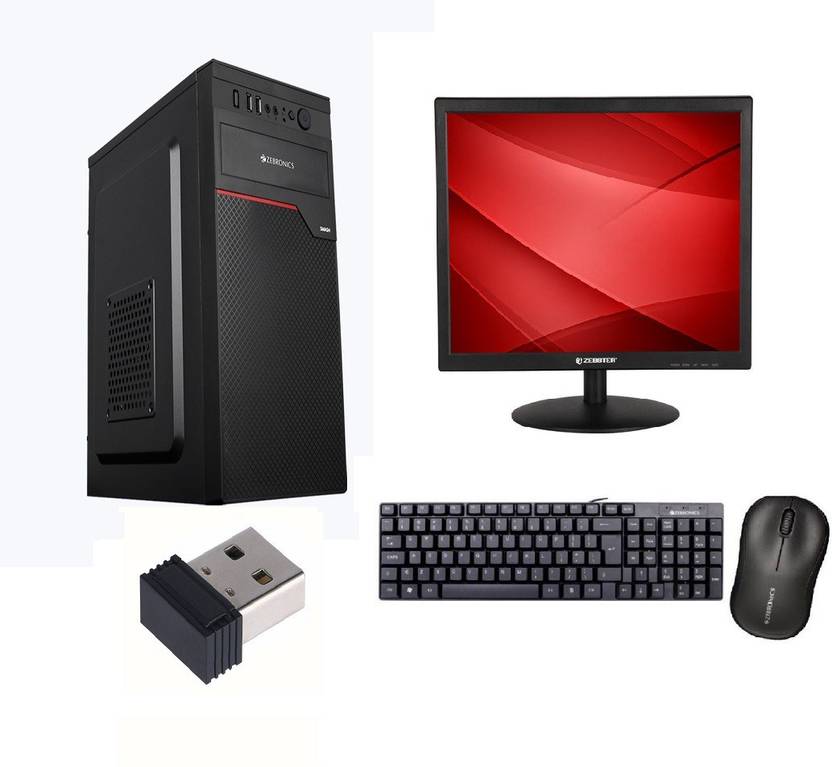 ZEBRONICS Intel Core i5 (8 GB / 500 GB / Windows 10) Assembled Desktop ...