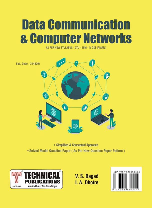 Data Communication And Computer Networks For Gtu 20 Course Iv Cse