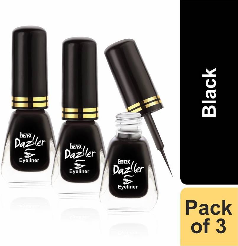 Eyetex Dazller Eyeliner - (Pack of 3) 19.5 ml - Price in India, Buy ...