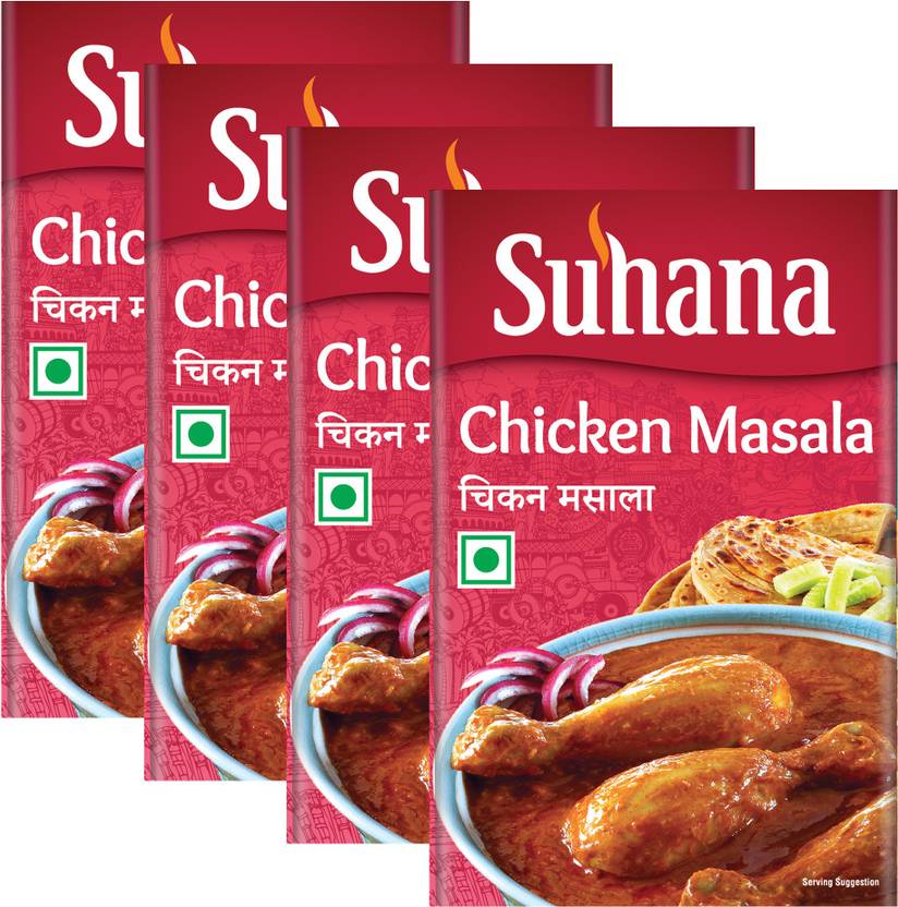 SUHANA Chicken Masala 50G x 4 Box Price in India - Buy SUHANA Chicken ...