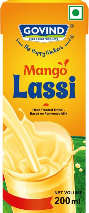 Govind Milk and milk products Tetra Mango Lassi Price in India - Buy ...