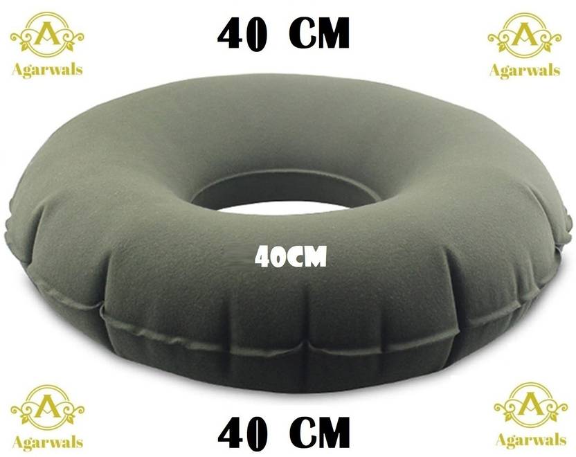 Agarwals Air Butt Donut Cushion Inflatable 40CM Hemorrhoid Pain, Bed ...
