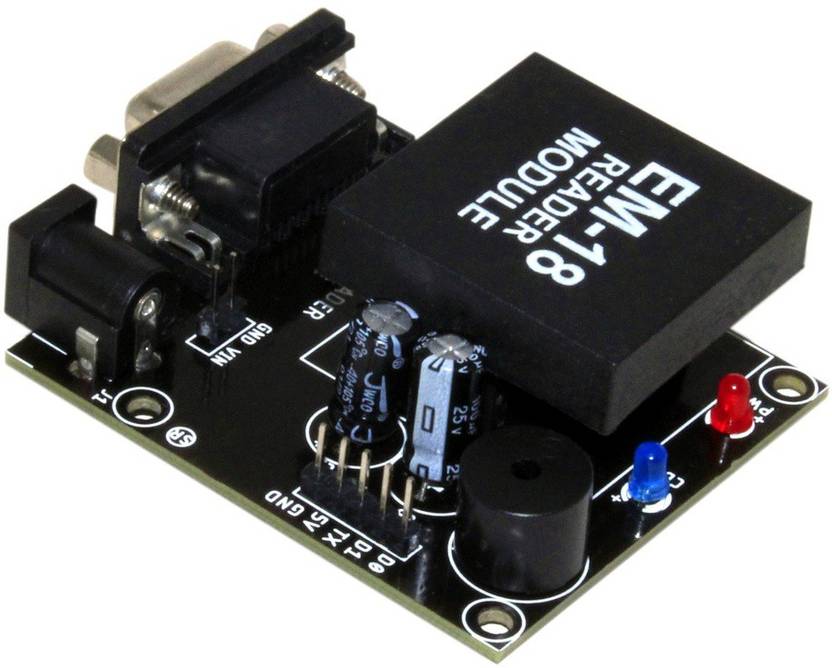 SunRobotics EM18 RFID Reader Module 125kHz Serial RS232 Port Electronic ...