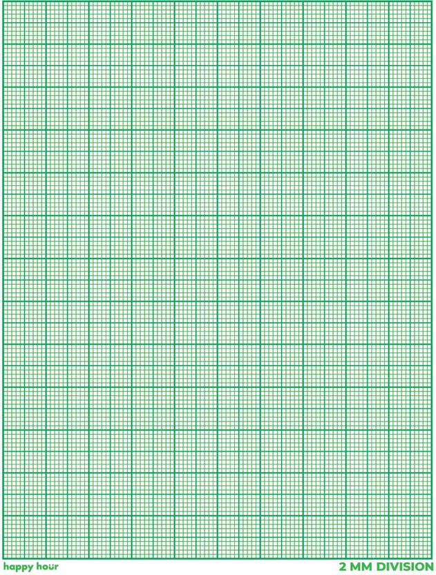Flipkart.com | Happy Hour Paper Ruled A4 330 gsm Graph Paper - Graph Paper