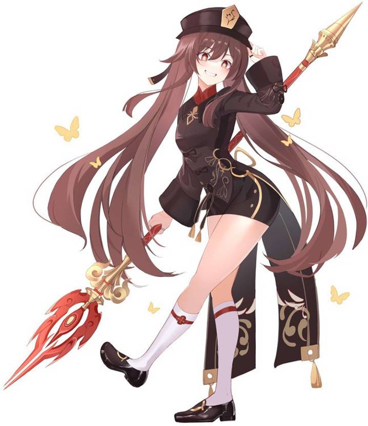 Hu Tao Genshin Imapct Video Game Matte Finish Poster Paper Print ...