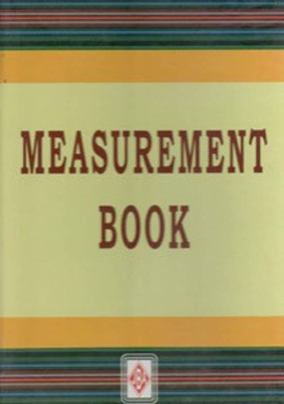 Measurement Book (Register Size): Buy Measurement Book (Register Size ...