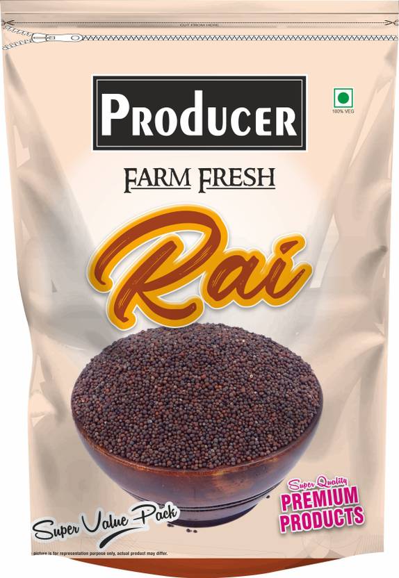 PRODUCER Premium Rai, Small Mustard Seeds 1kg Price in India - Buy ...