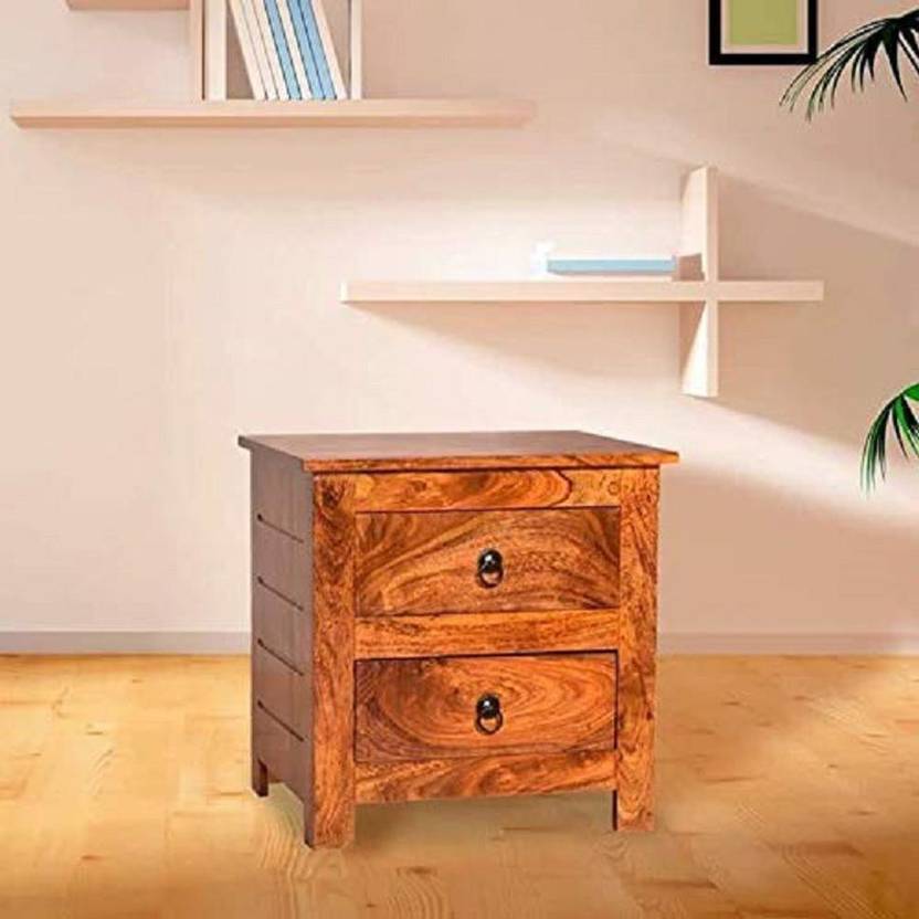 Sona Handicrafts Sheesham Wood Solid Wood Side Table Price in India - Buy Sona Handicrafts ...