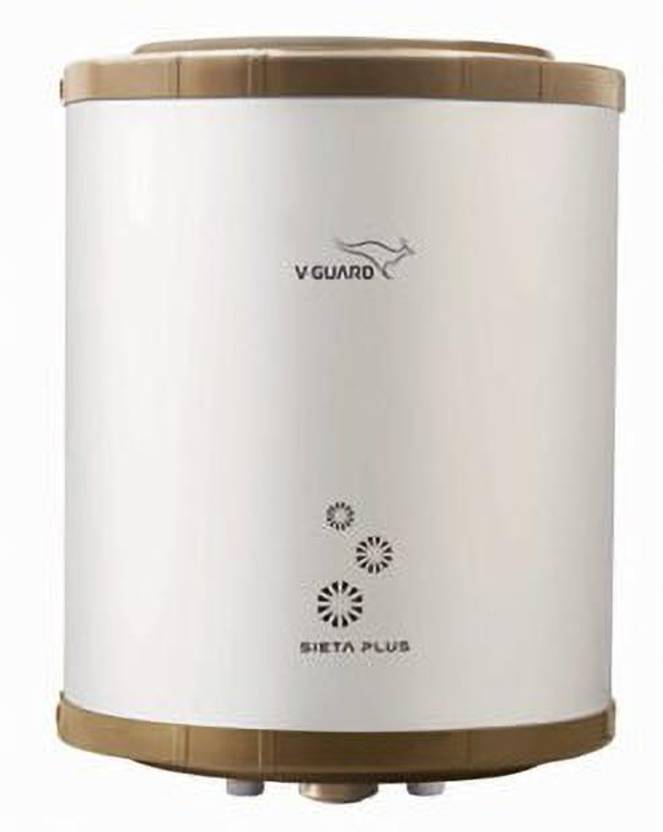 V-Guard 15 L Storage Water Geyser (SIETA PLUS 15 L, White) Price in India - Buy V-Guard 15 L ...