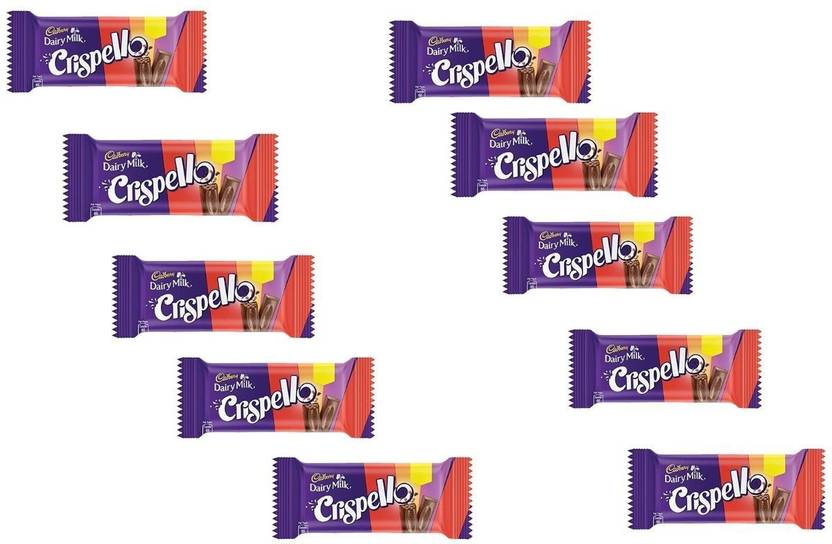Cadbury Crispello, 13 g (PACK OF 10) Bars Price in India - Buy Cadbury ...